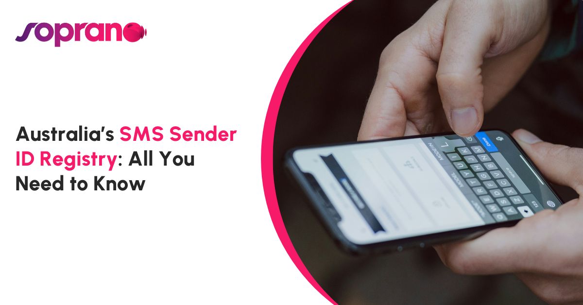 Australia SMS Sender ID Registry Guide | Soprano