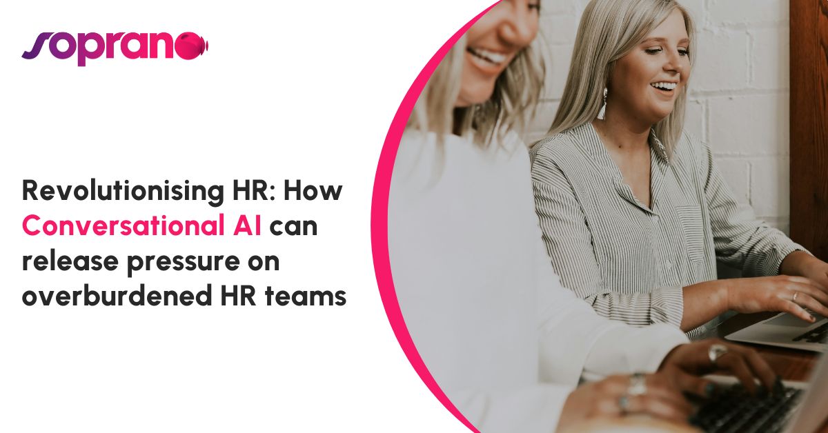 How Conversational AI can relieve overburdened HR teams